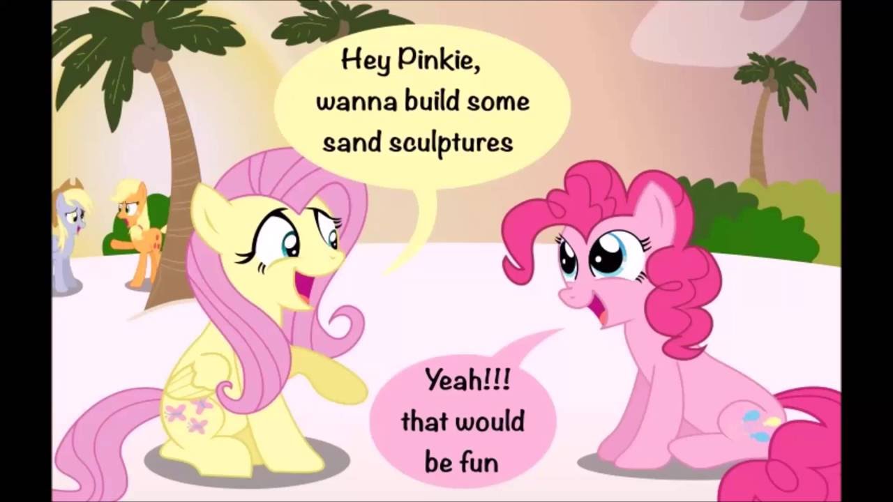 Comic Dub - (MLP) Sand sculptures by Coltsteelstallion - YouTube