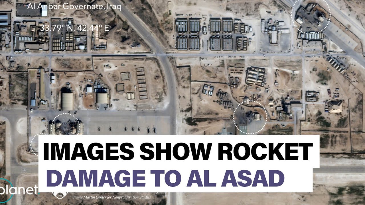 See it: satellite images show rocket damage to Al Asad air base ...