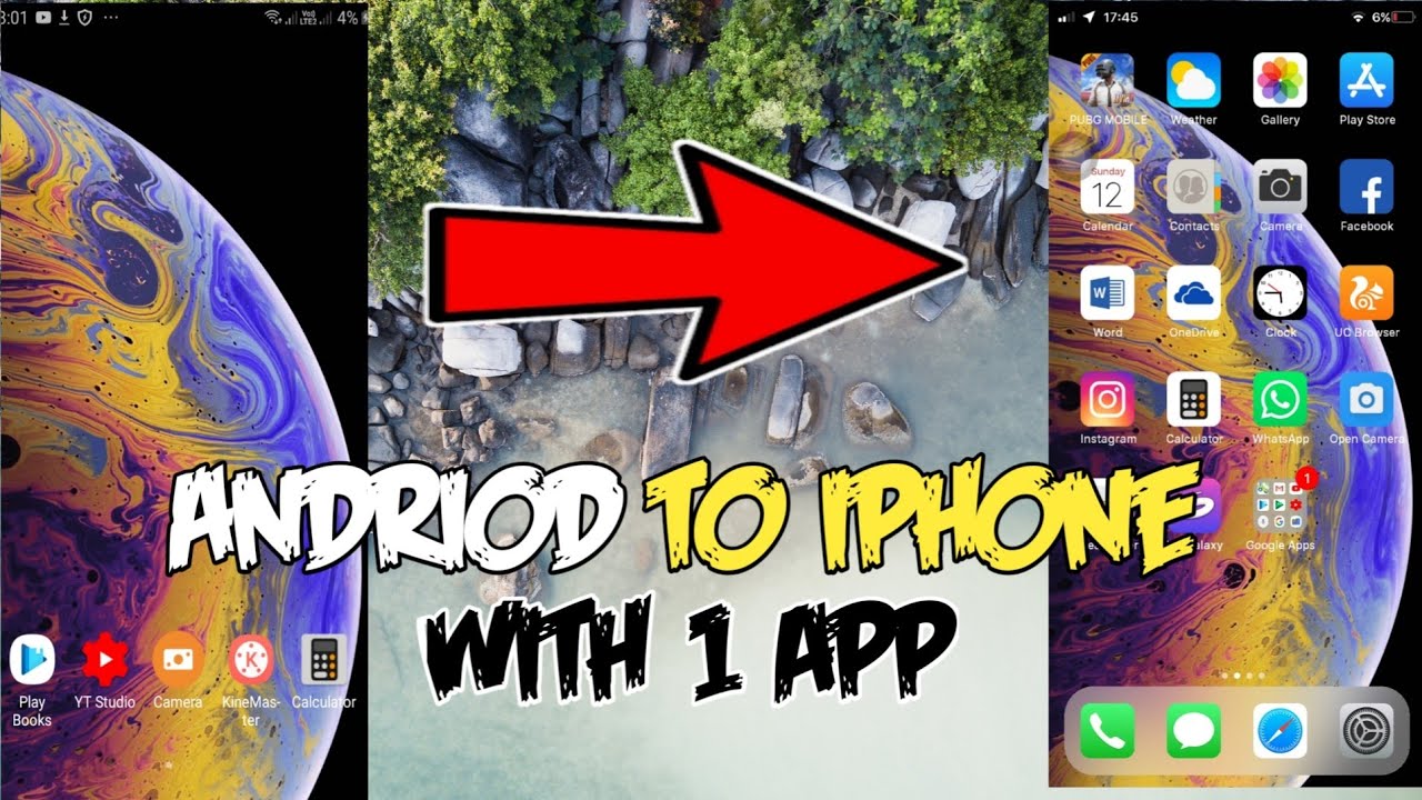 How to turn any android device to 🔥iphone and enjoy all features😯😯 ...