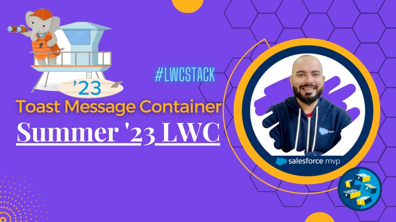 Toast Message Container In Lightning Web Component Salesforce Summer 8785