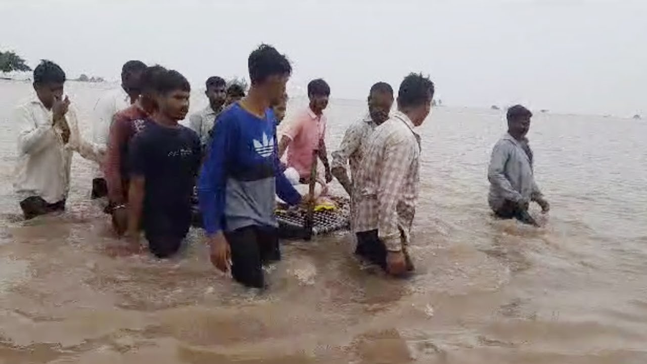 Flood in Ghed village of Junagadh | Junagadh | Gujarat Rain | - YouTube