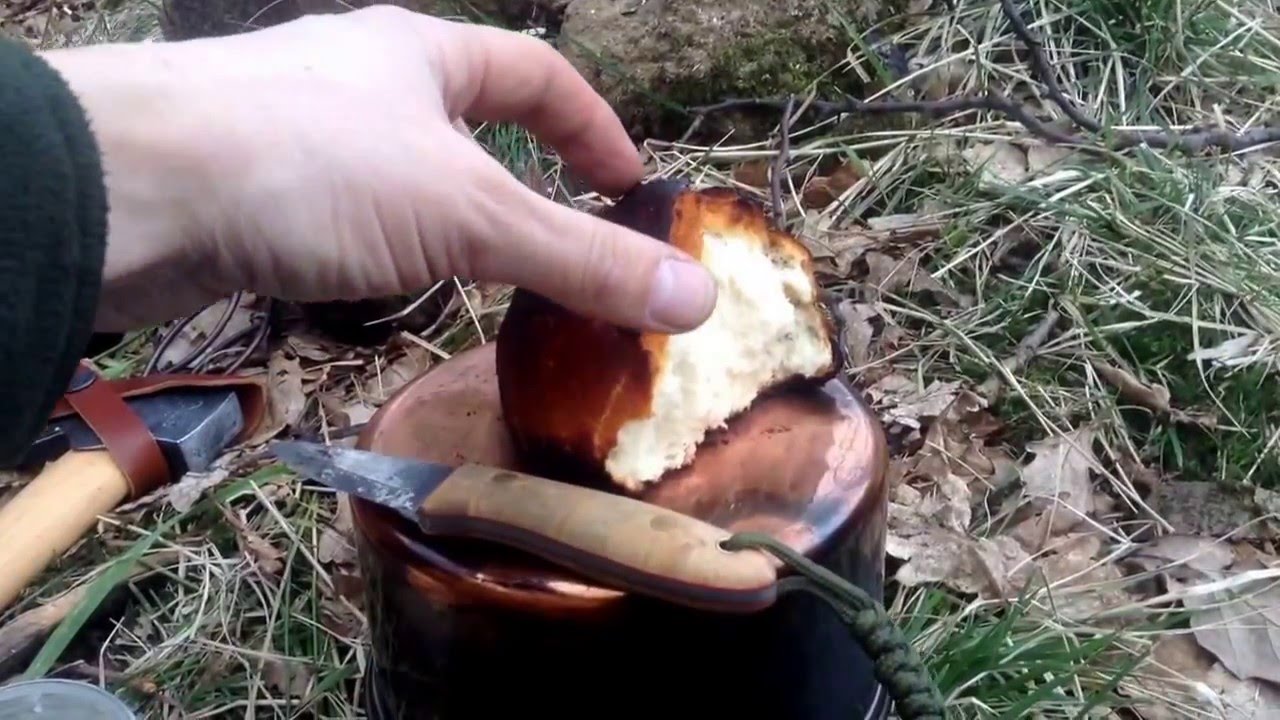 Bushcraft lunch bread making in the Yorkshire Dales .camping and ...