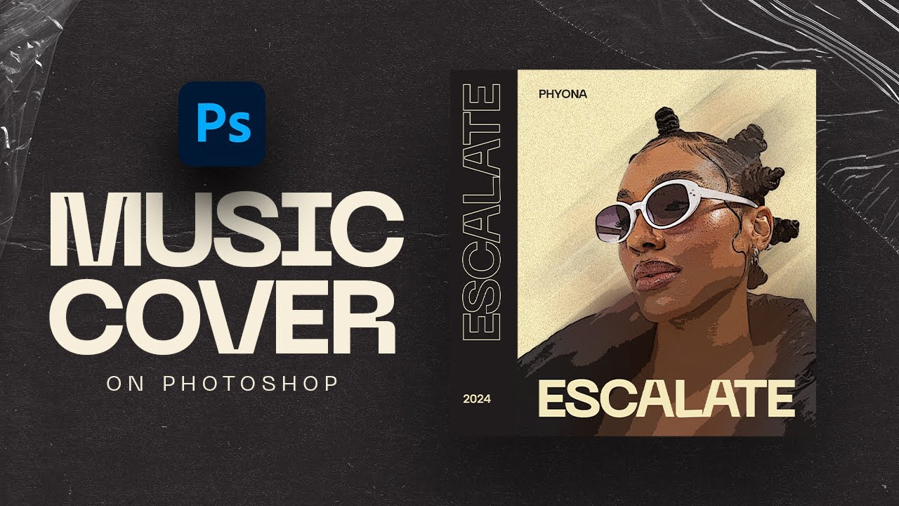 Design a Music Cover with Photoshop - YouTube