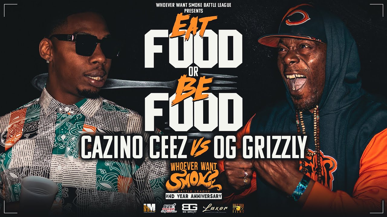 CAZINO CEEZ vs OG GRIZZLY -PRESENTED BY: WHOEVER WANT SMOKE - YouTube