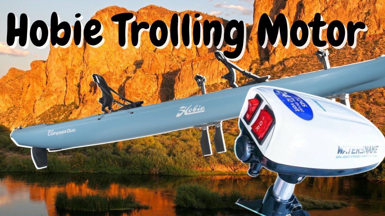 Installing Trolling Motor on Hobie Kayak (Side Mount). Attempt 1 - YouTube