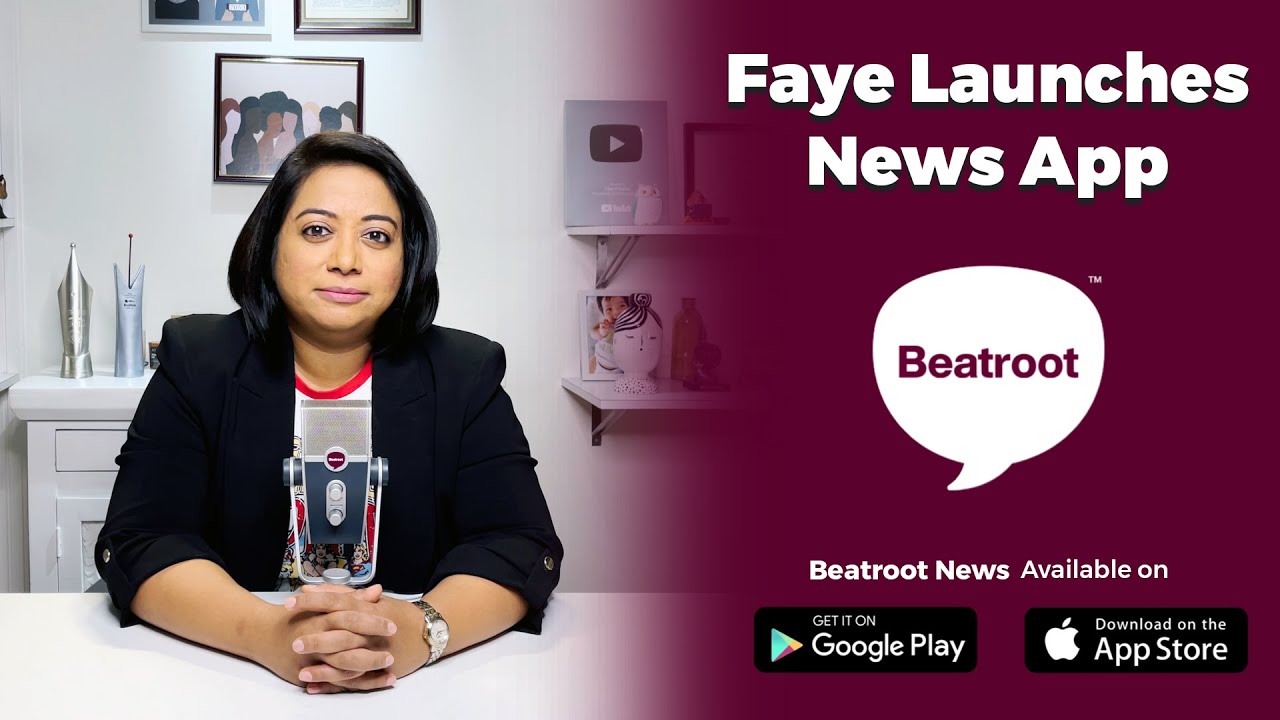 Faye launches news app - Beatroot News - YouTube