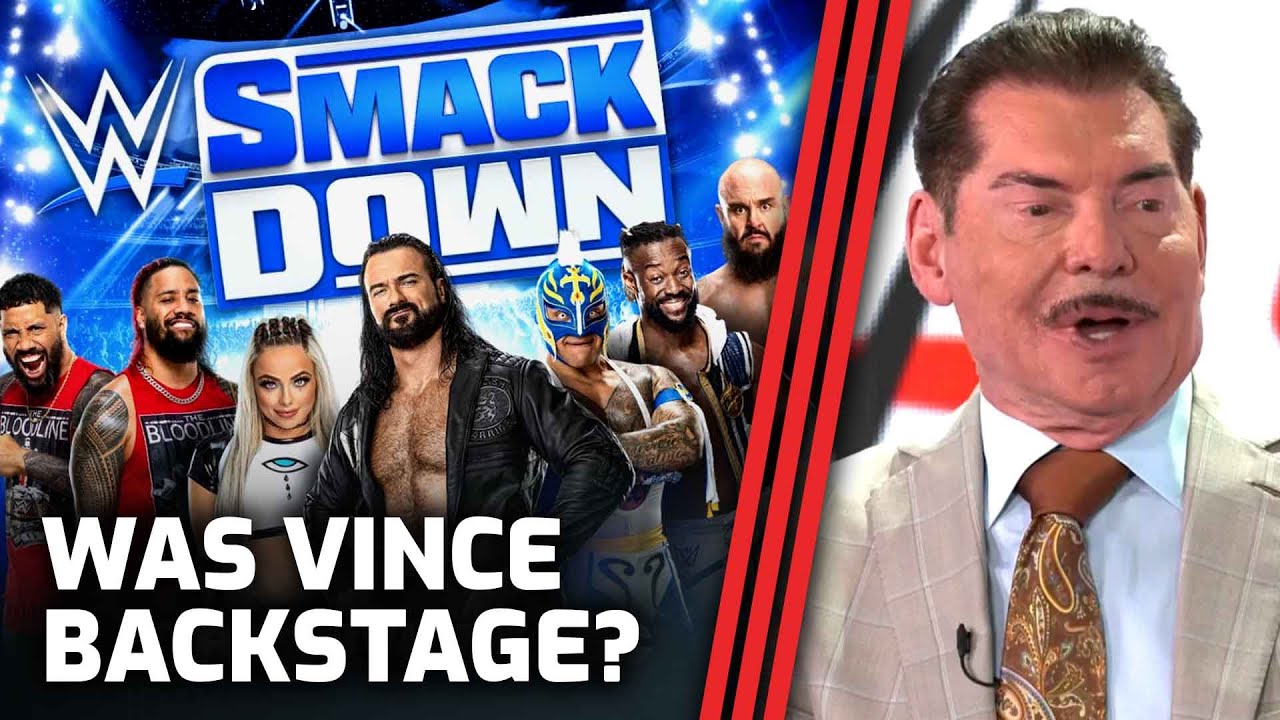 Was Vince McMahon backstage at WWE SmackDown? - YouTube
