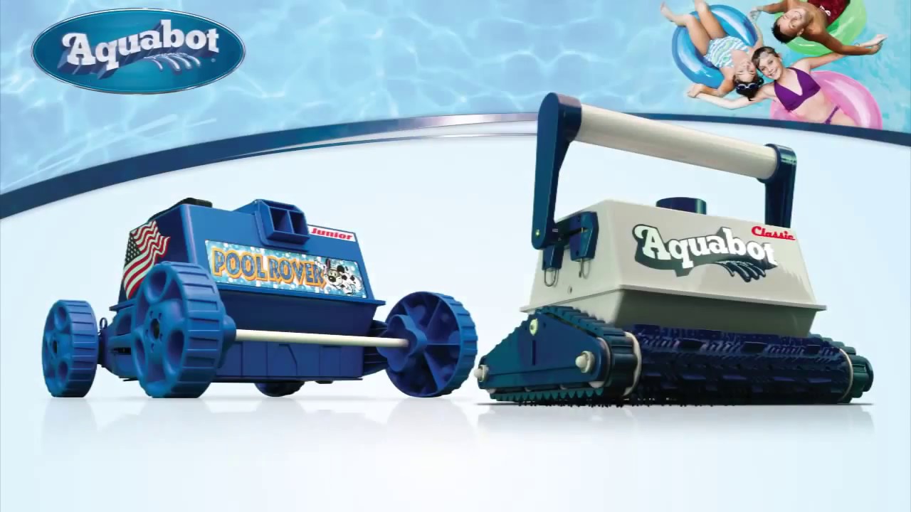 Robot piscine électrique Aquabot PoolRover Junior / Aquabot Classic ...