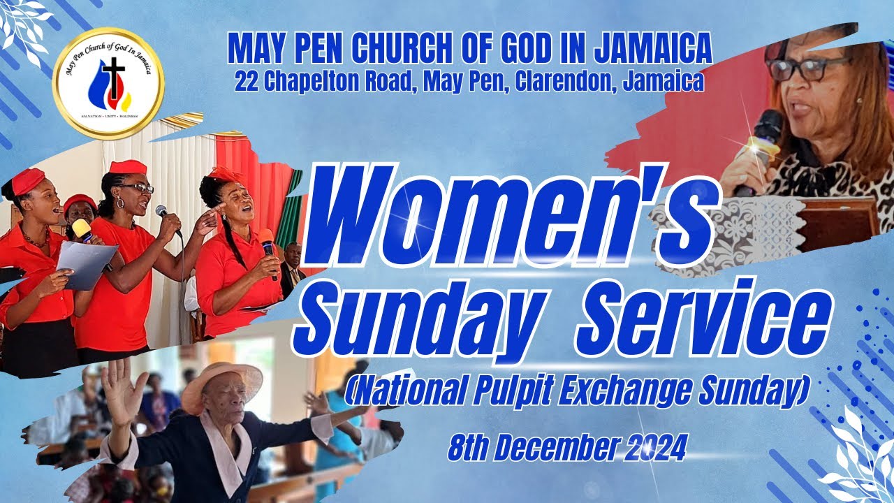 Women's Sunday Service | National Pulpit Exchange Sunday | December 8 ...
