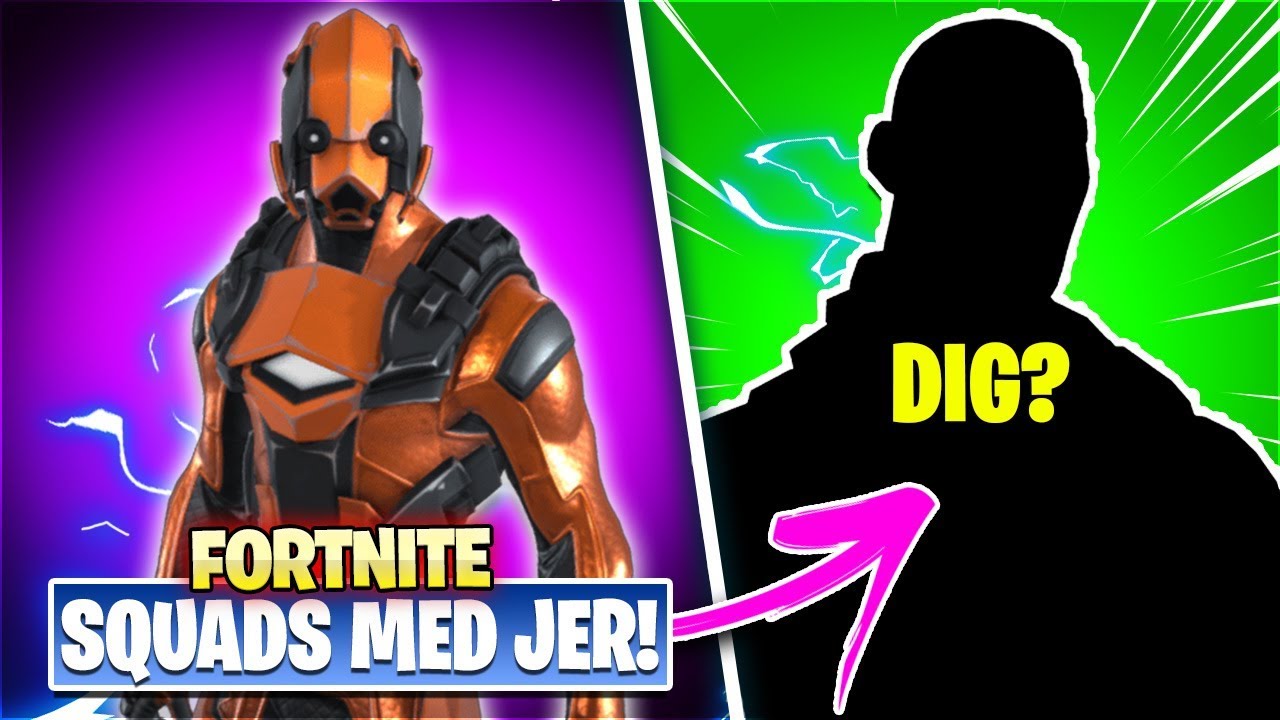 SQUADS MED JER I FORTNITE! - YouTube