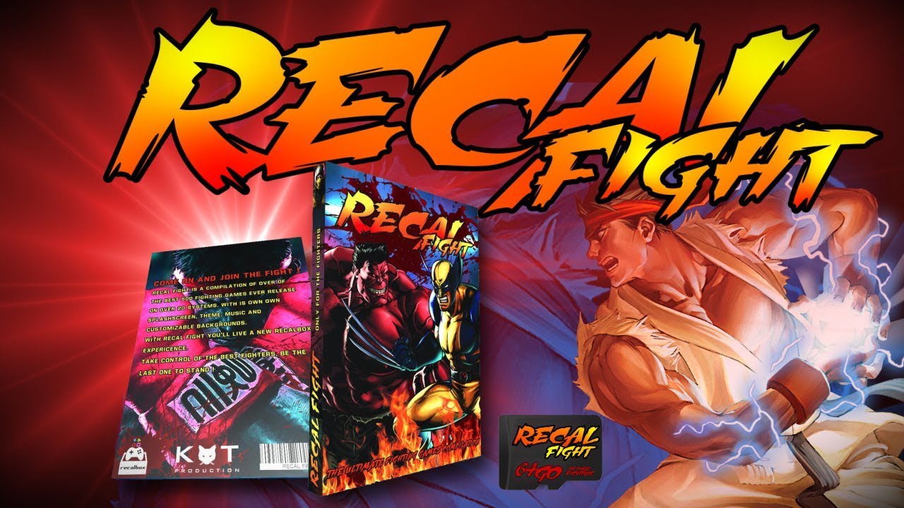 Recalbox : RECAL FIGHT [over 500 fighting games] - YouTube