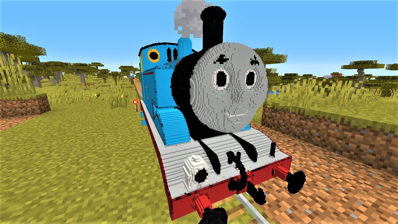 Thomas the Tank Engine Minecraft - YouTube