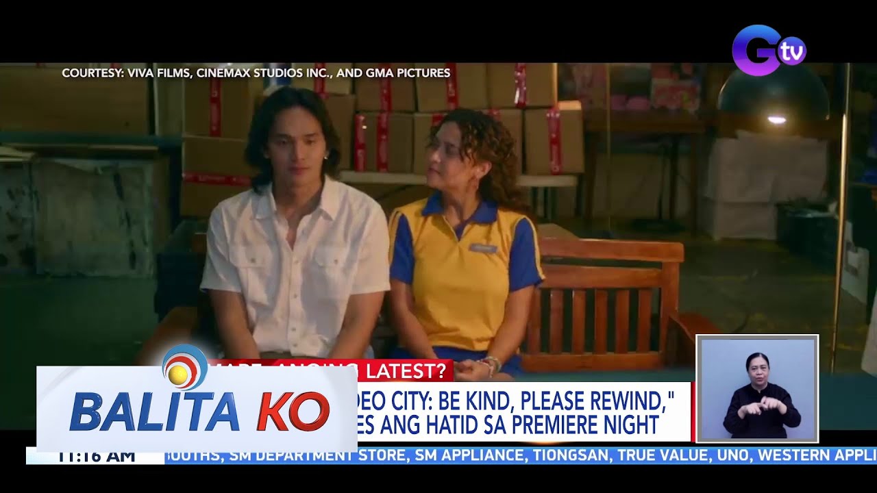 Pelikulang "Video City: Be Kind, Please Rewind," throwback vibes ang hatid sa premiere night ...
