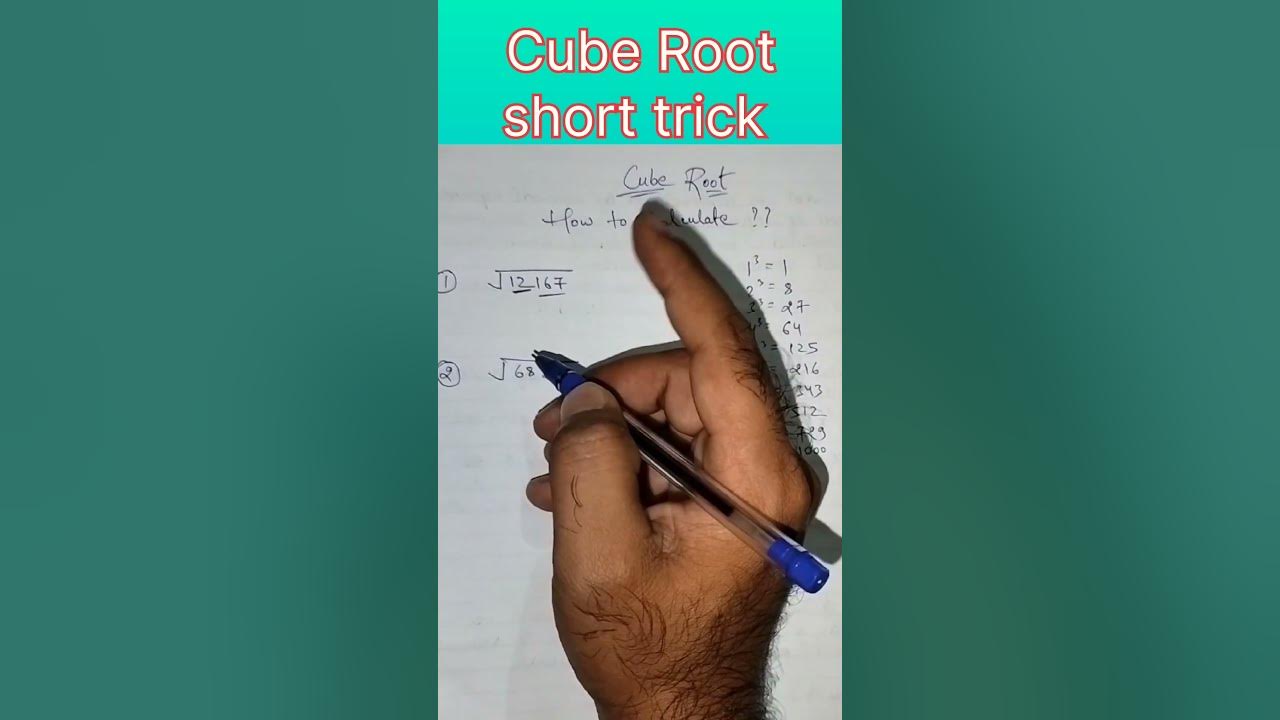 How to find Cube Roots and square roots || Cube roots short tricks || cube root kaise nikale ...