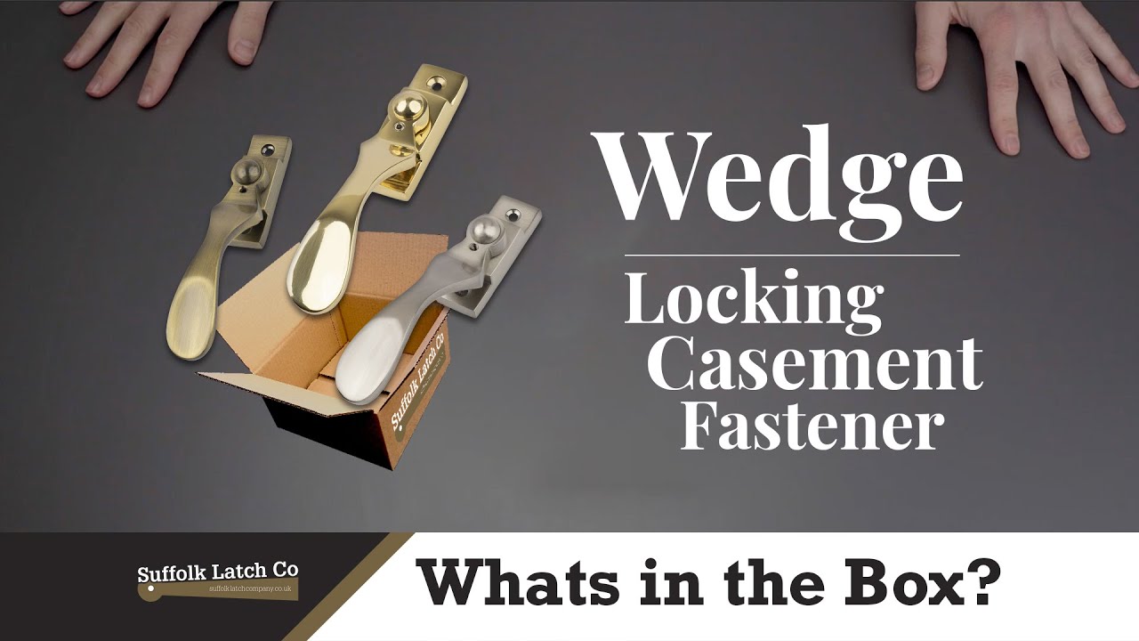 What's In The Box: Locking Wedge Casement Fastener - YouTube