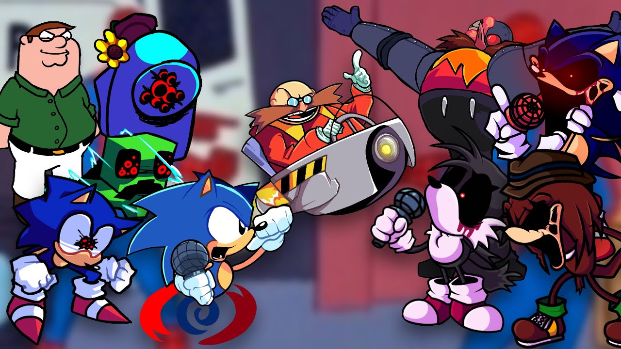 FNF FRIDAY - Breaker Bundle, VS Tails.EXE V2 & Funkin' Origins - YouTube