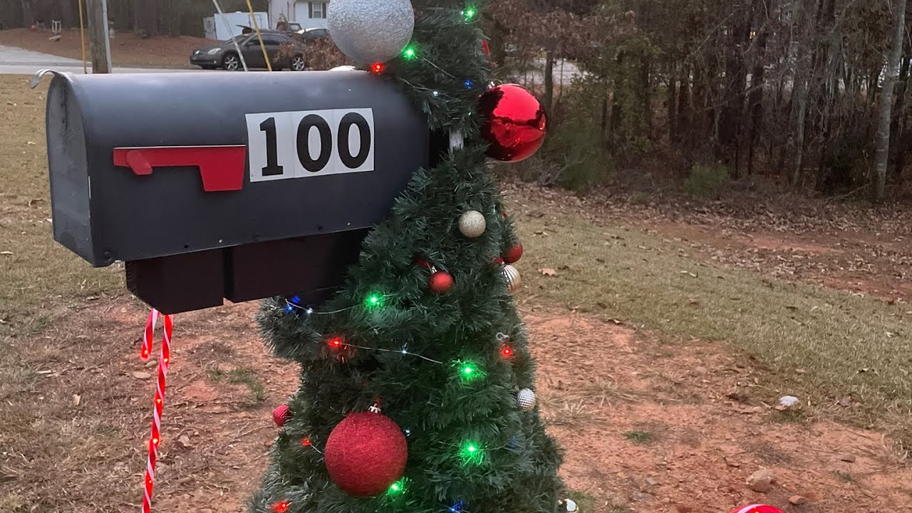 Live 🔴 | Christmas tree mailbox - YouTube