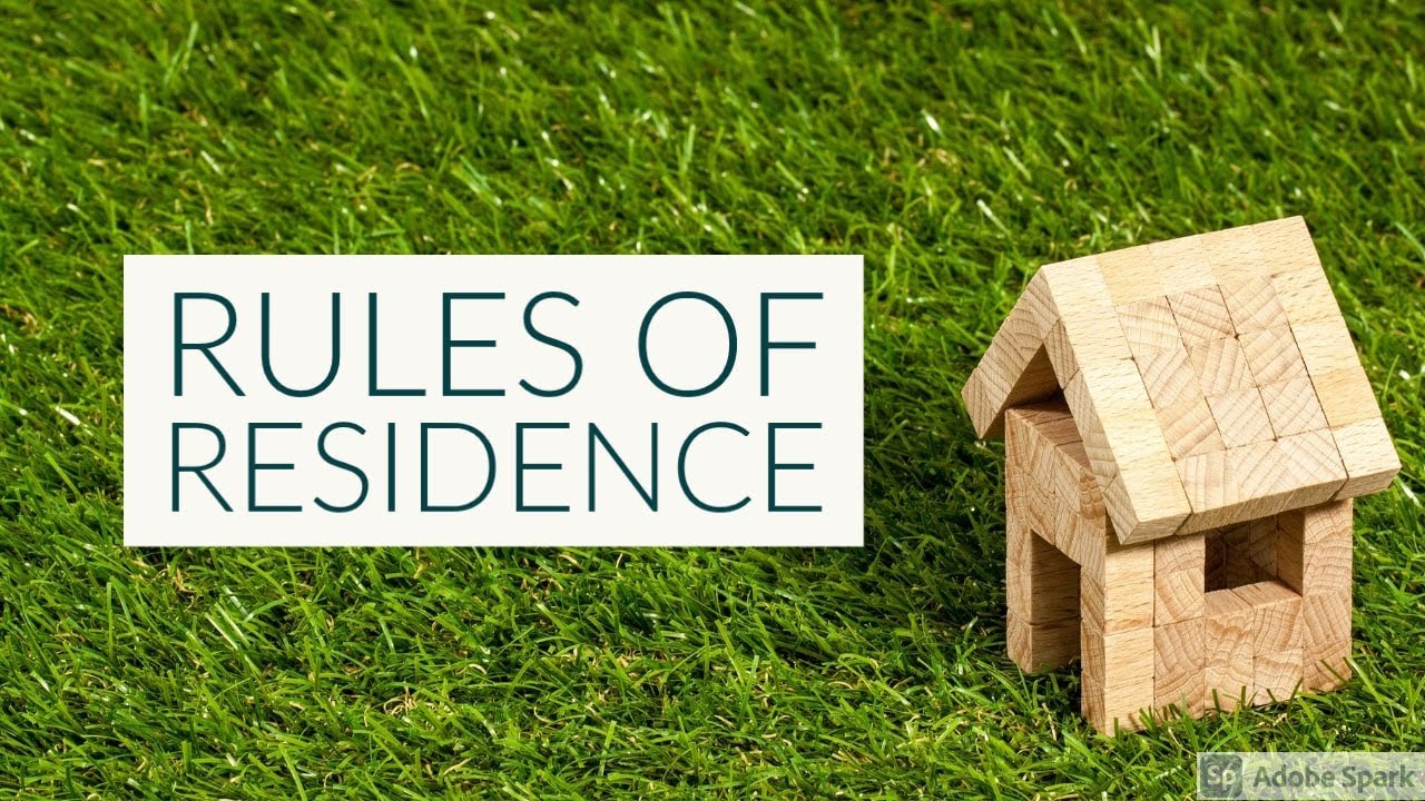 Rules of Residence | Simple Income Tax and GST - YouTube