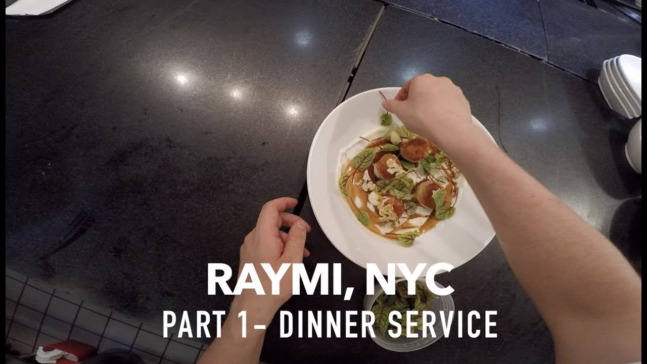 GoProChef: RAYMI, NYC - PART 1, DINNER SERVICE - YouTube