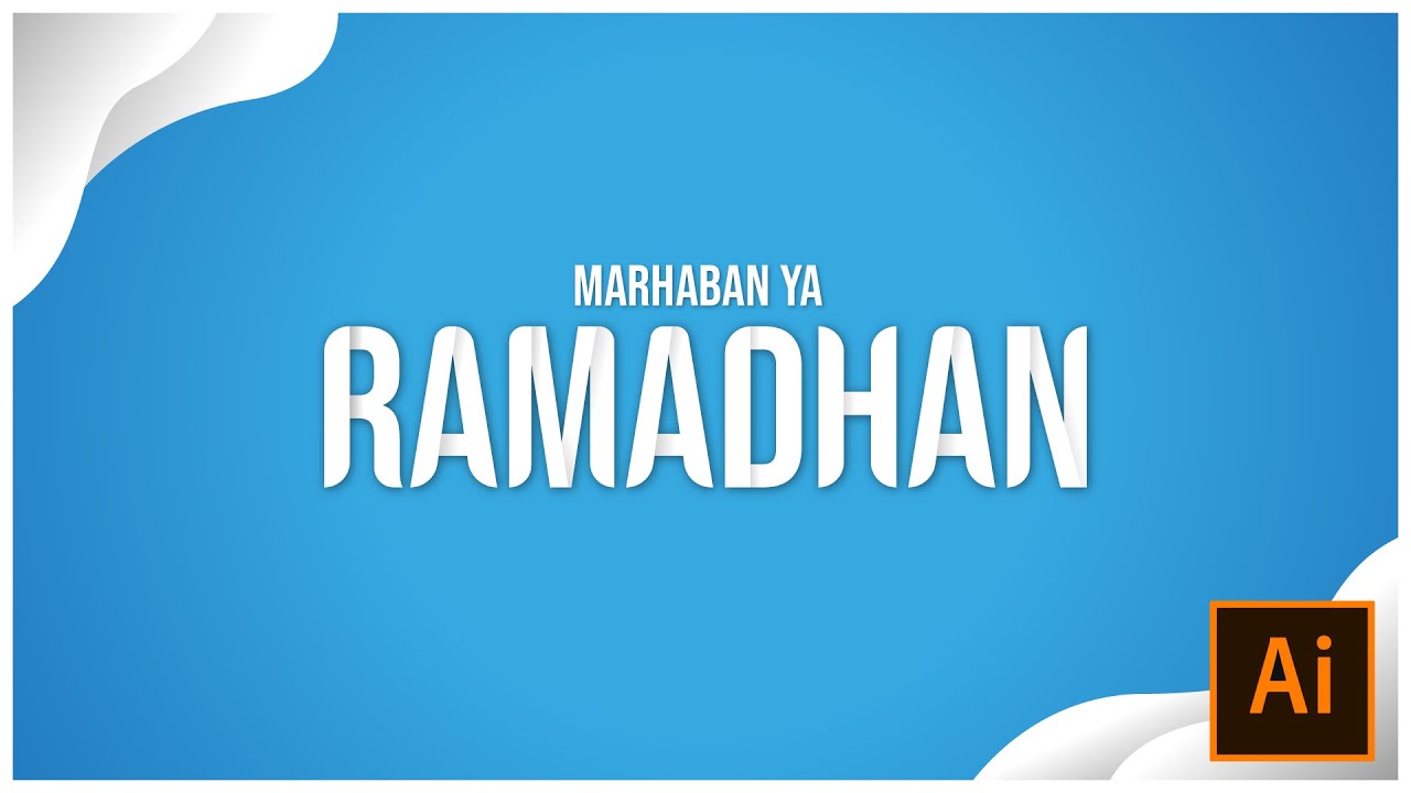 Tutorial Adobe Illustrator | Membuat Typography Super Simple - YouTube