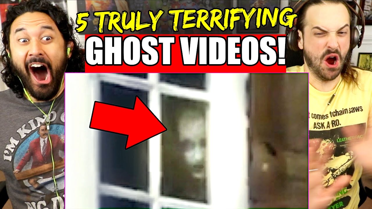 5 REALLY SCARY Ghost Videos - I WARNED You... | REACTION! - YouTube