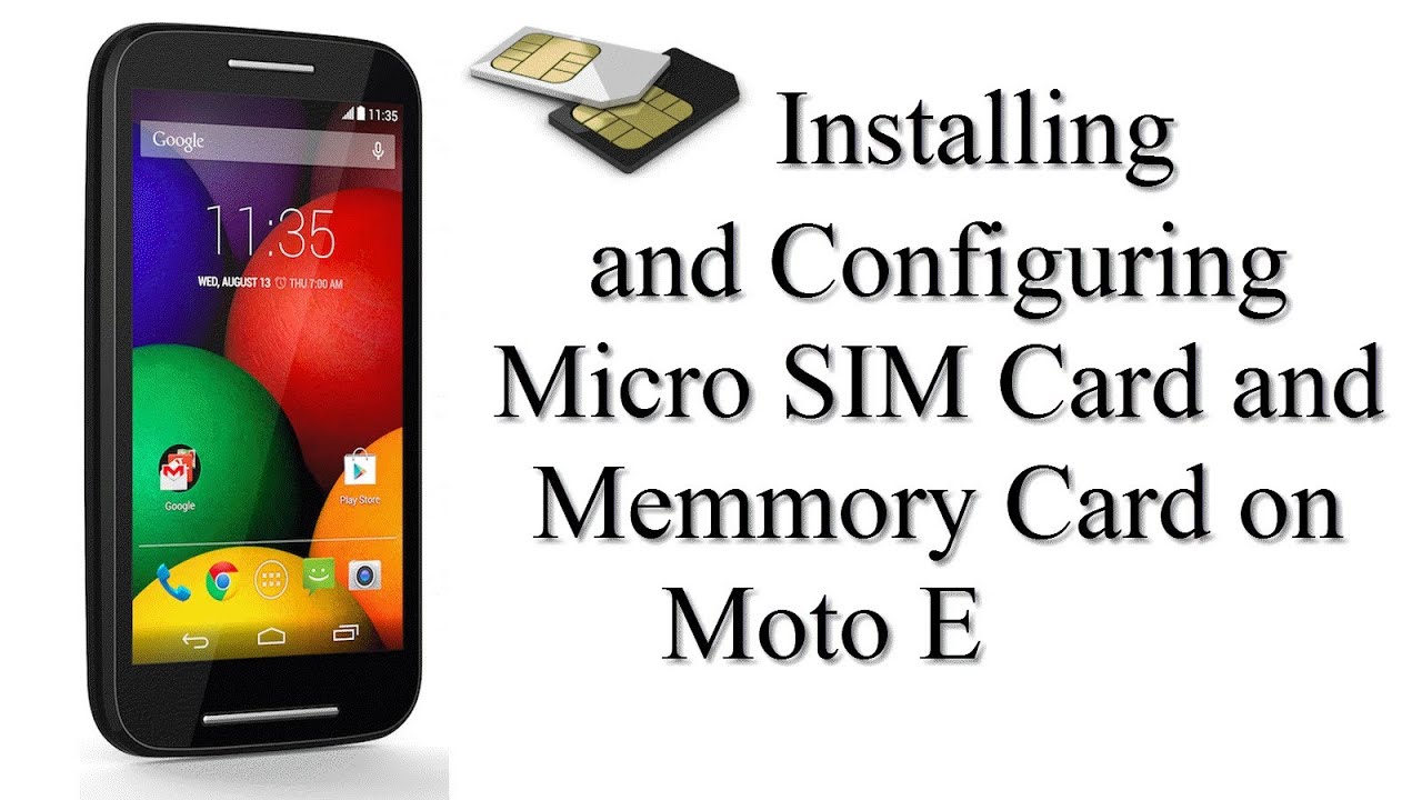 How to Insert SIM Card & MicroSD Card in the Moto E | Guiding Tech ...
