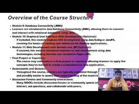 MOOCS PRESENTATION || PROGRAMMING IN JAVA || BY HARSHIT KASHYAP - YouTube