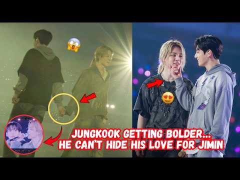 Jungkook Is Getting Bolder—Gently Caressing Jimin Whenever He Wants… More in Love With Jimin 💞