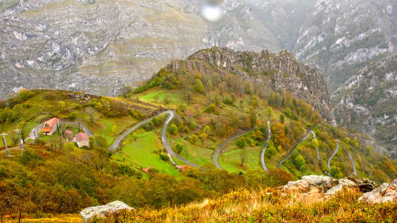 Subida a Casielles, Ponga , Asturias - YouTube