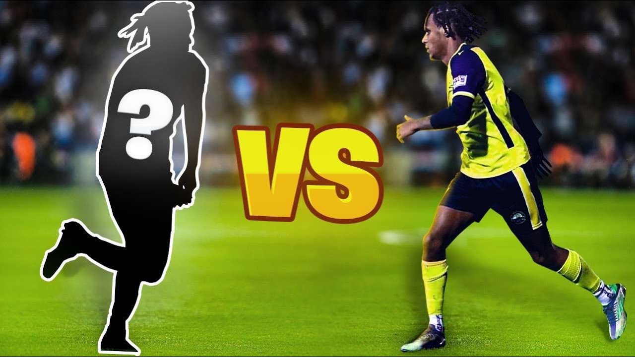 FOOTBALL CHALLENGES VS …… (Professional Footballer) SAMUEL LDN TV⚽️ ...