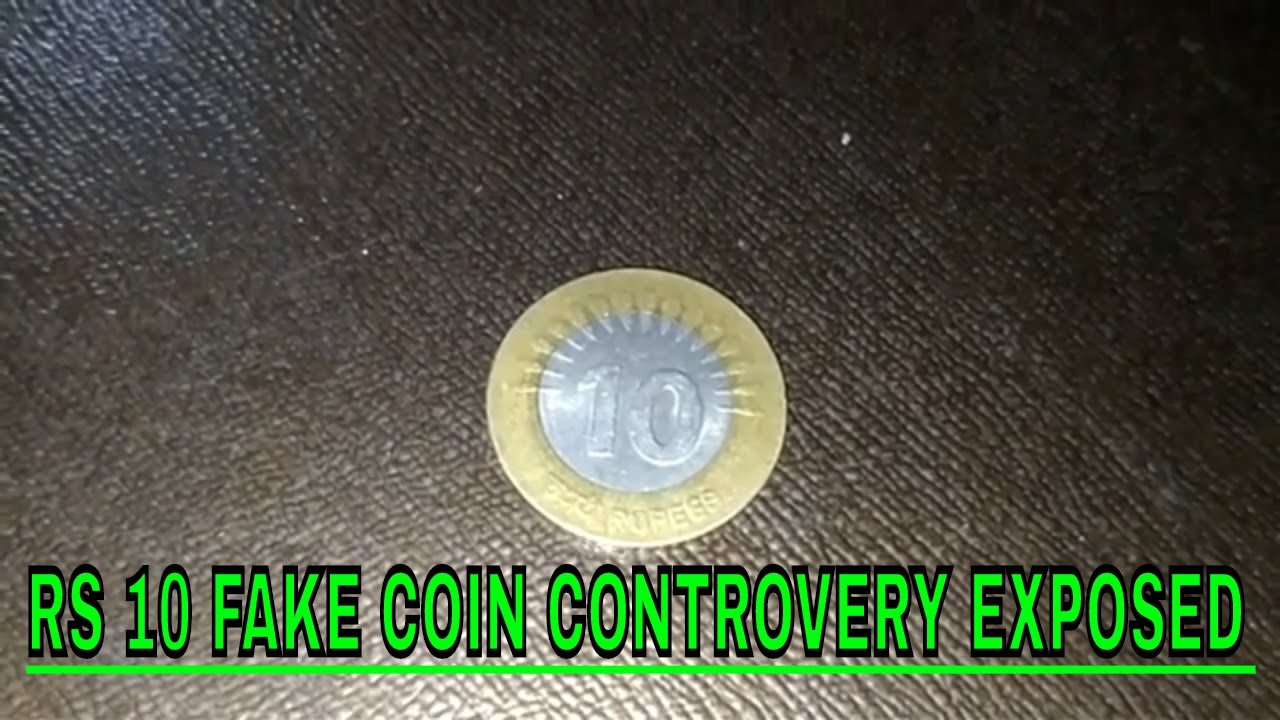RS 10 FAKE COINS CONTROVERSY EXPOSED |RS 10 COINS OF 15 RAYS CONTROVERY ...