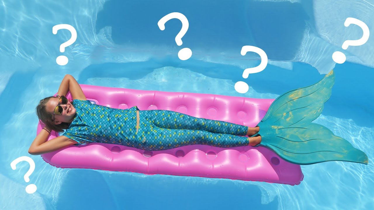 Real Mermaid Swimming Pool Party Q & A With Ava | Question and Answer ...