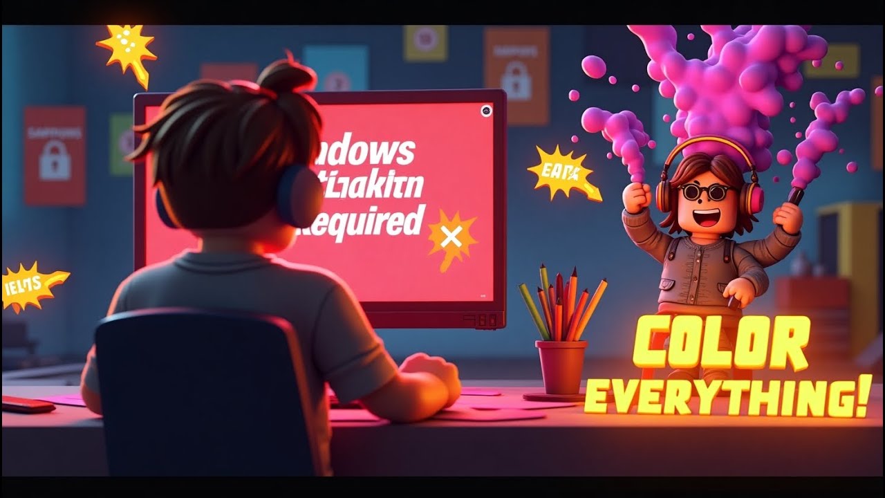 🎨 Roblox: Color Everything – The Ultimate Coloring Adventure! Let’s get ...