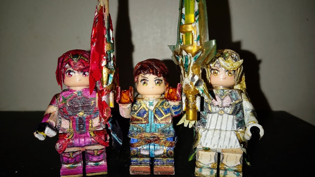 LEGO Xenoblade 2: Rex and Pyra/Mythra - YouTube