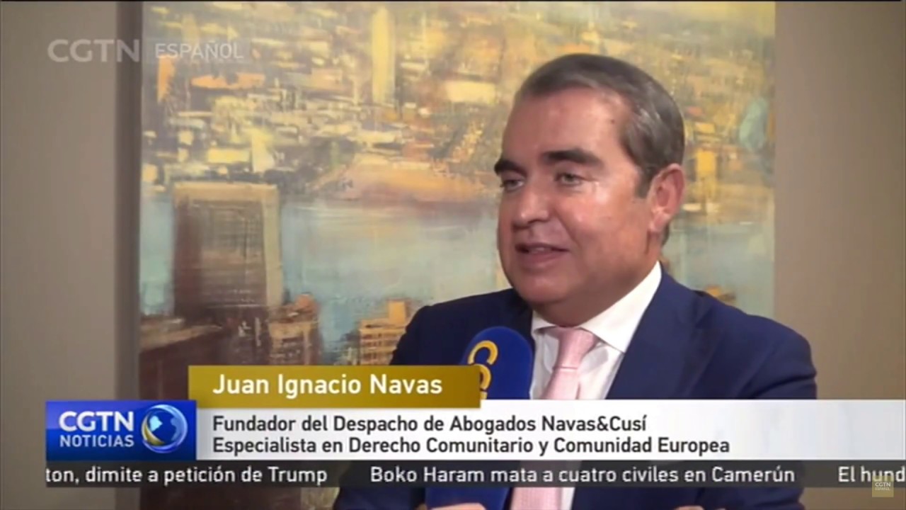 Juan Ignacio Navas en CGTN Noticias sobre el Brexit - YouTube