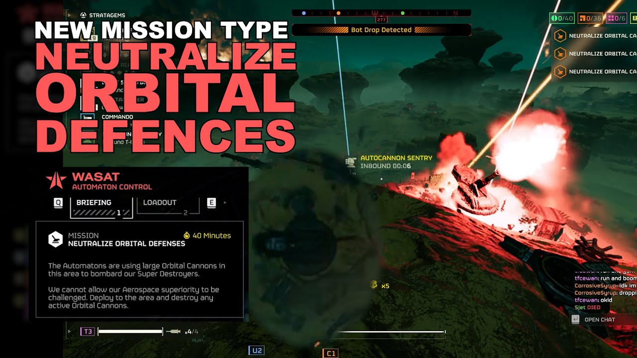 NEW MISSION TYPE - Neutralize Orbital Defenses // HELLDIVERS 2 - YouTube