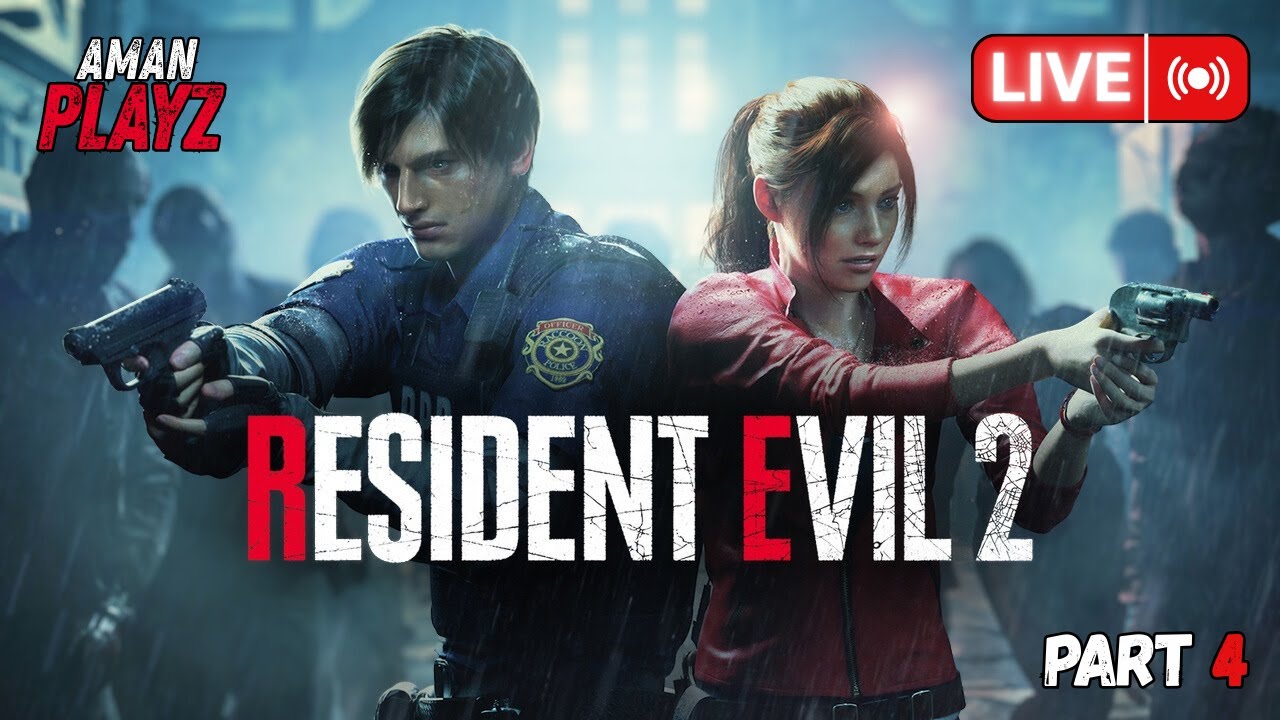 🔴 LIVE NOW | RESIDENT EVIL 2 | AMAN PLAYZ - YouTube
