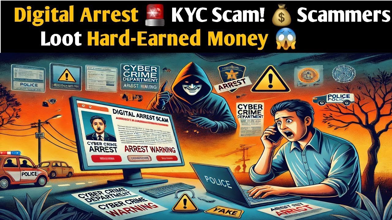 Digital Arrest to KYC Scams! 💰 Scammers Steal Hard-Earned Money Using ...