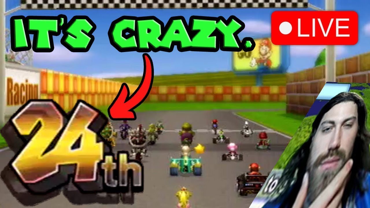 24 Player MarioKart Wii! (CTGP-R with viewers) - YouTube