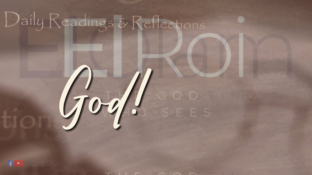 Daily Bible Readings – I am who I am – Wednesday 25th October 2023 ...
