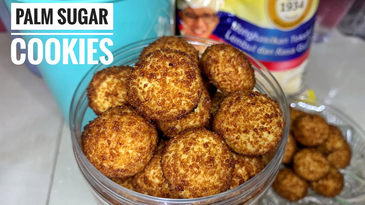 PALM SUGAR COOKIES | KUE KERING LEBARAN SUPER RENYAH DAN LUMER - YouTube