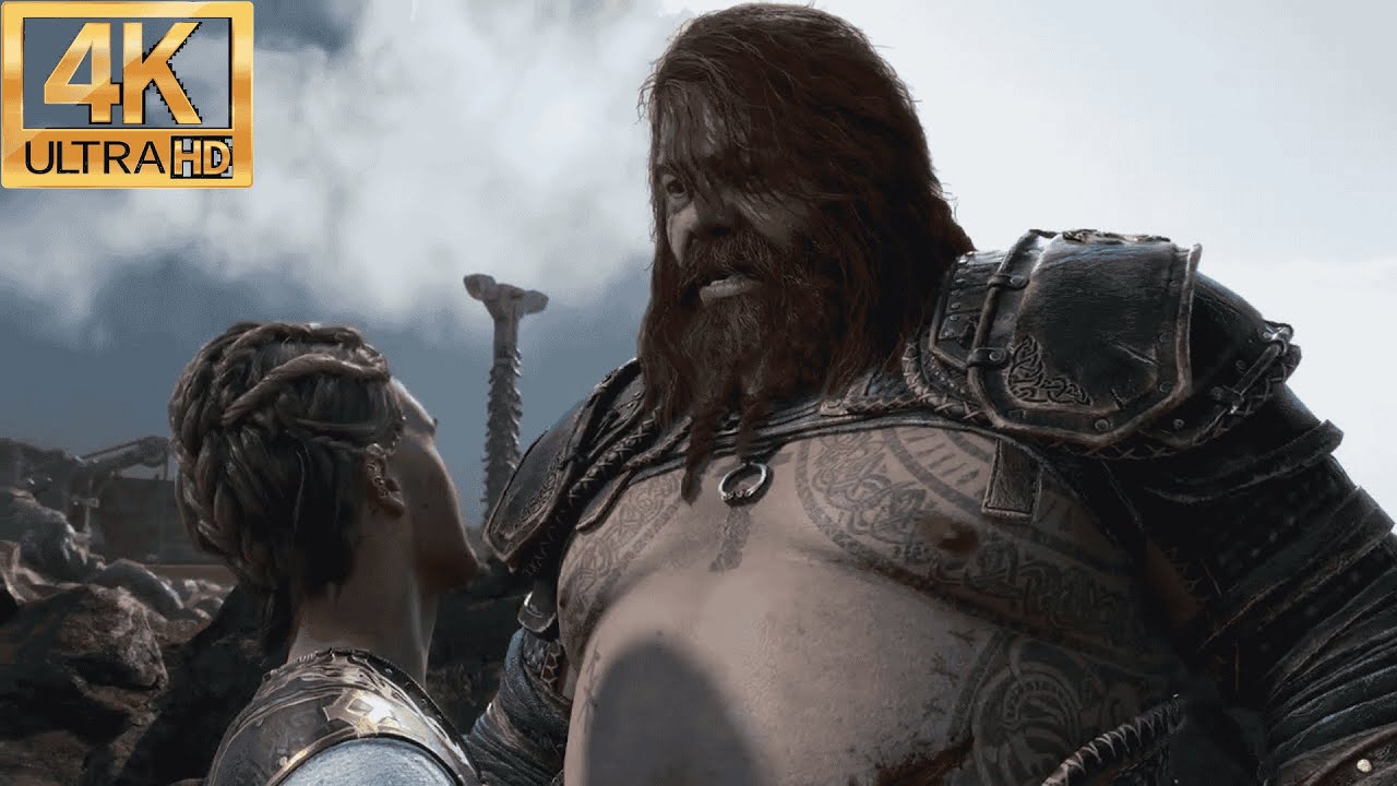 Thor saves Atreus from Heimdall | God of War Ragnarök | 4K Ultra HD ...