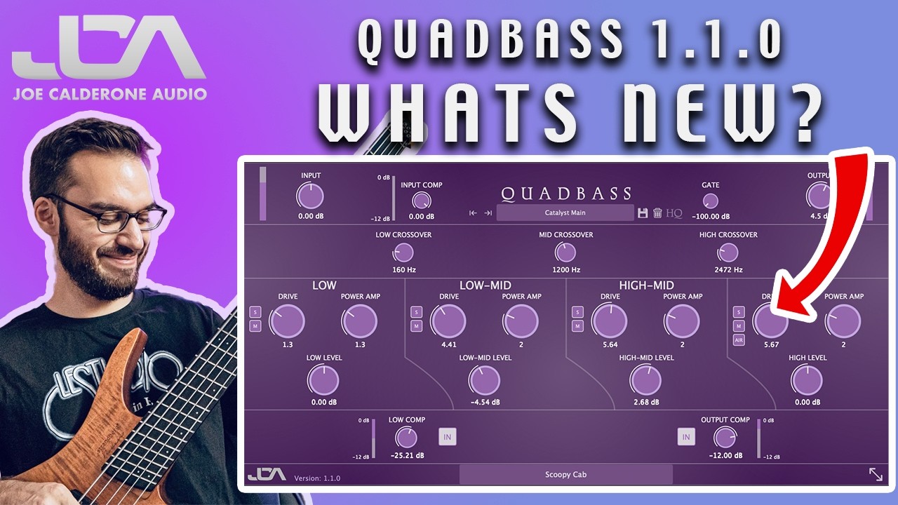 What's New in QuadBass 1.1.0? - YouTube