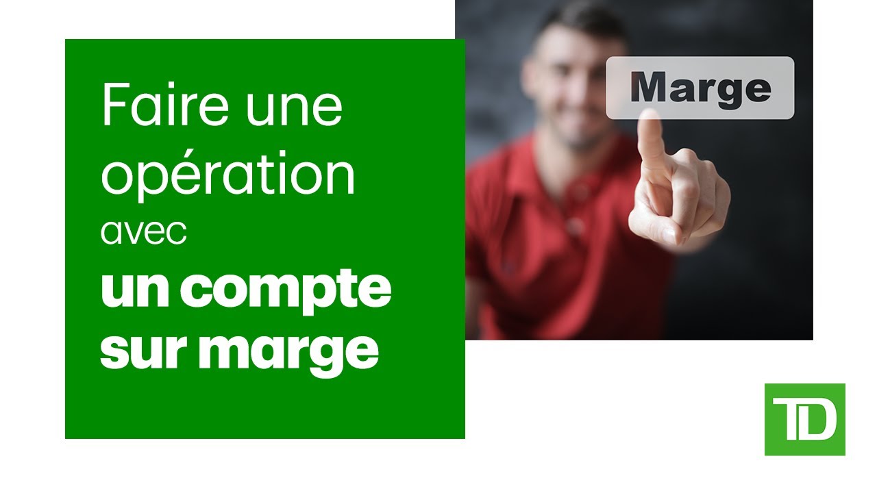 Faire une opération avec un compte sur marge - YouTube