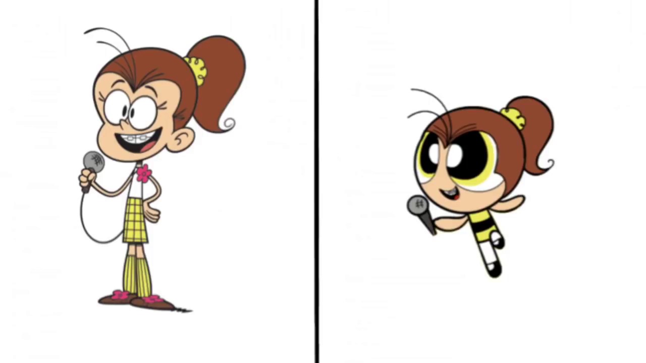 The Loud House As PowerPuff Girl All Characters - YouTube