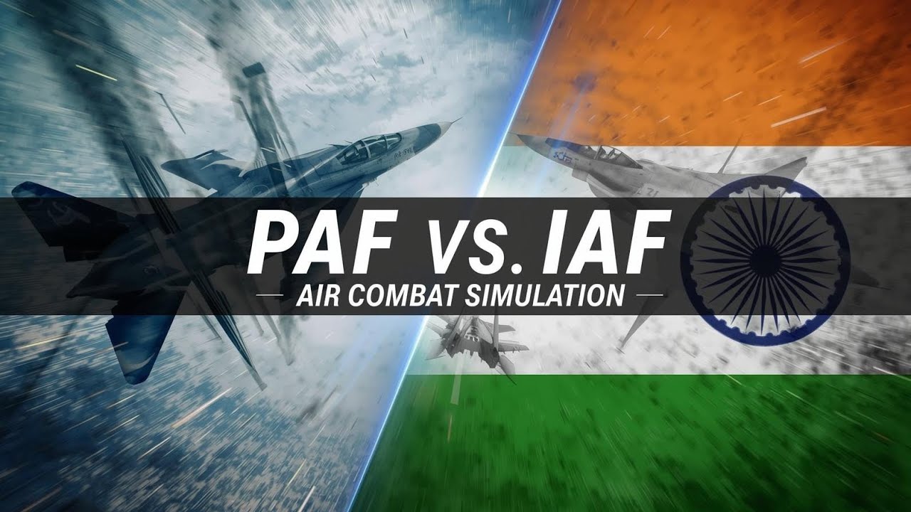 PAF vs IAF | May 2025 Air Combat Simulation | Epic Dogfight in South ...