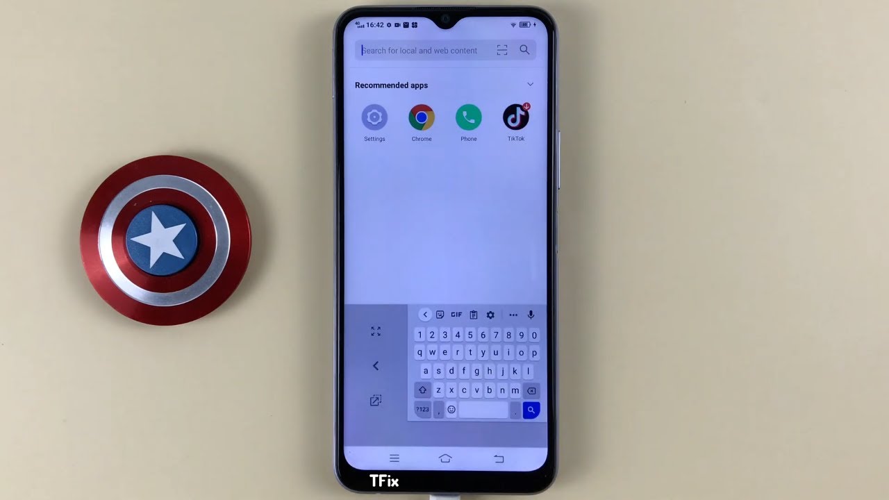 One-handed Keyboard mode on Vivo Y20 Android 10 - YouTube