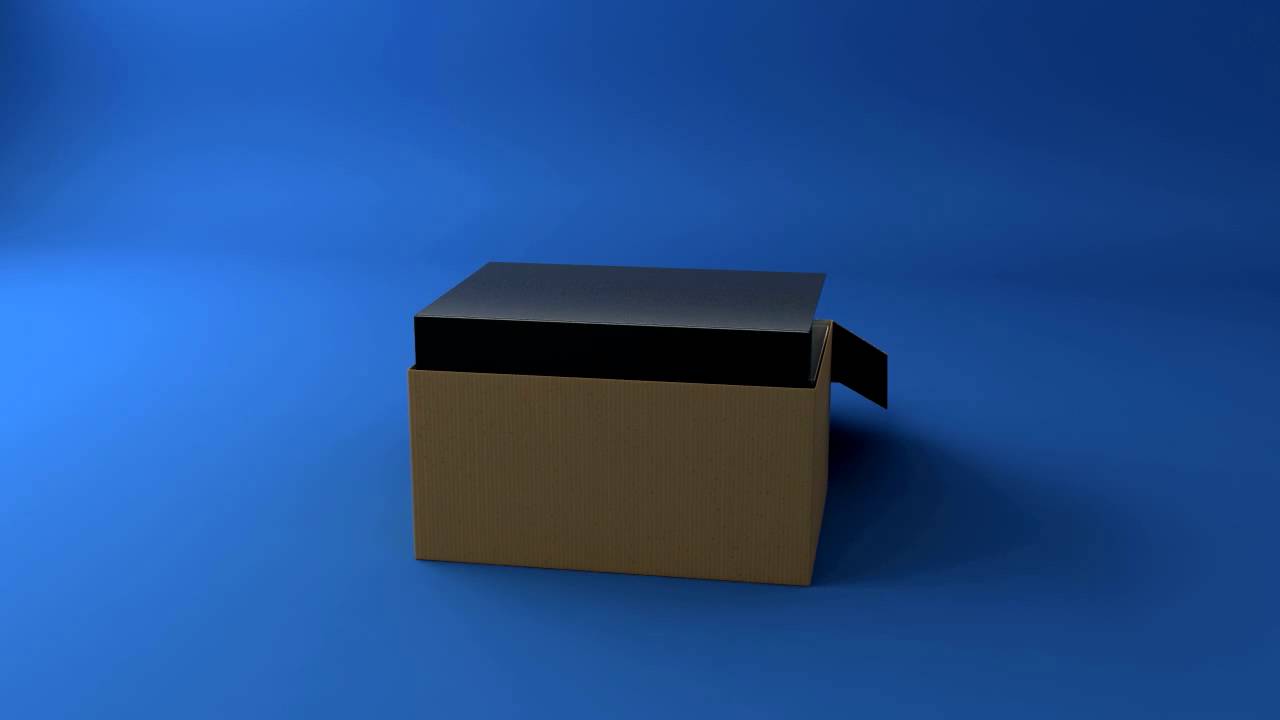 Cardboard Box filling - YouTube