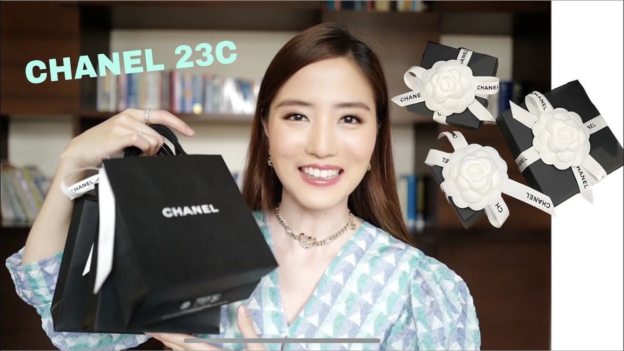 CHANEL 23C unboxing Cruise 2023 costume jewelry เห่อแกะกล่อง | Pear ...