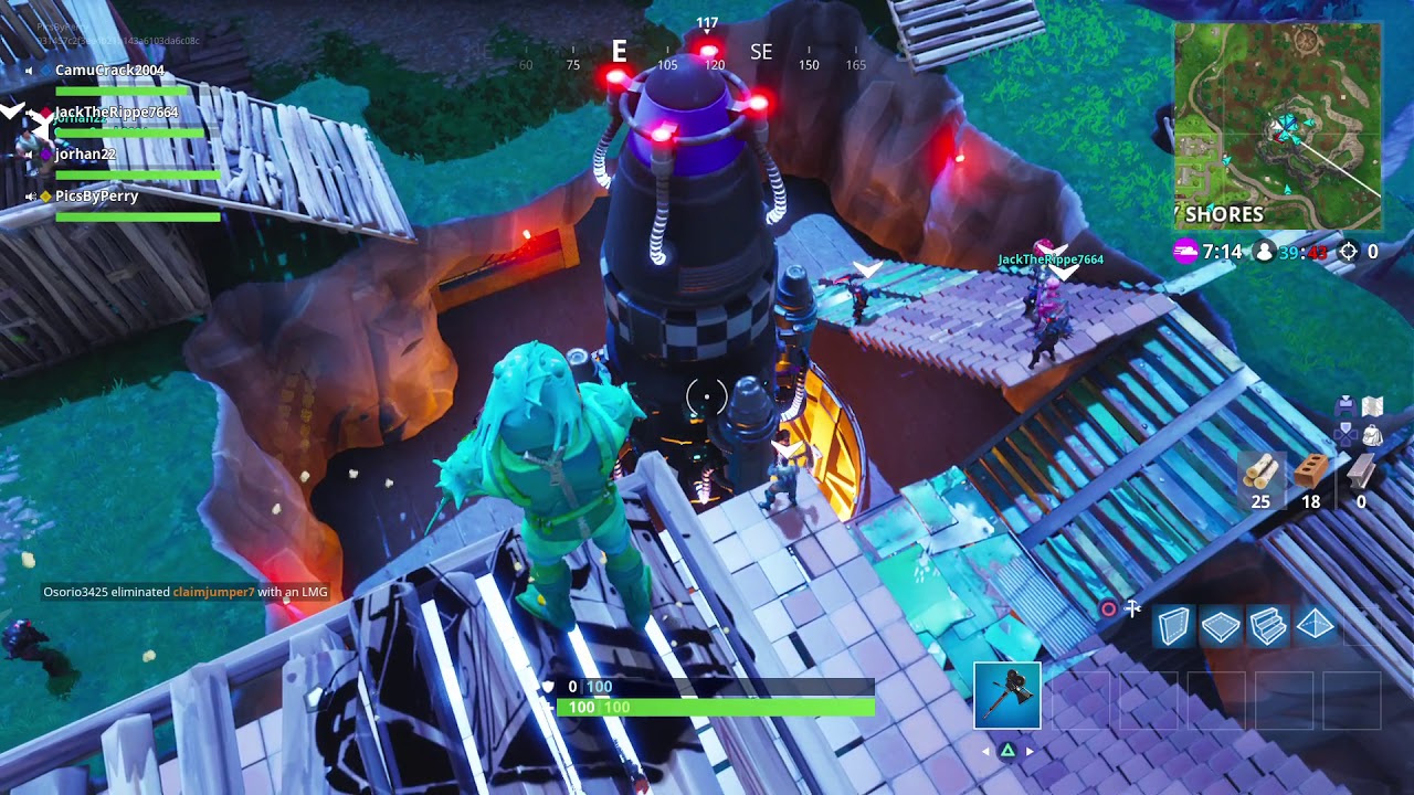 Fortnite Rocket Launch Party!! - YouTube